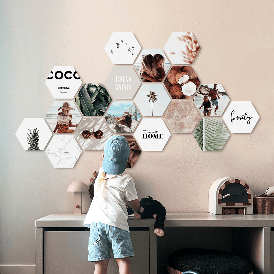 Photo Tiles now 50% OFF | Hexagon Picture Tiles | Custtom